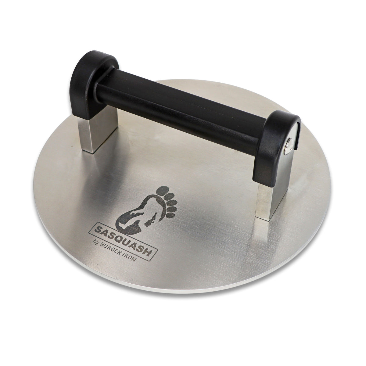 The Sasquash™ 'Bigfoot' 8 Inch Wide 3+ Pound Smashed Burger Press
